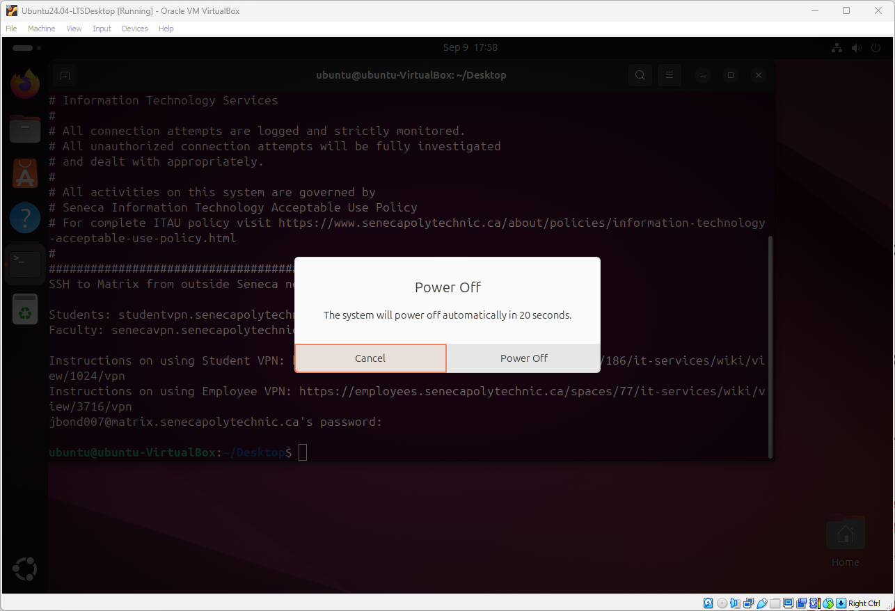 Install Ubuntu LTS in VirtualBox VM